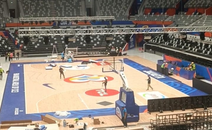 Keren, Indonesia Arena Gunakan Lapangan Baru Khusus untuk FIBA World Cup 2023
