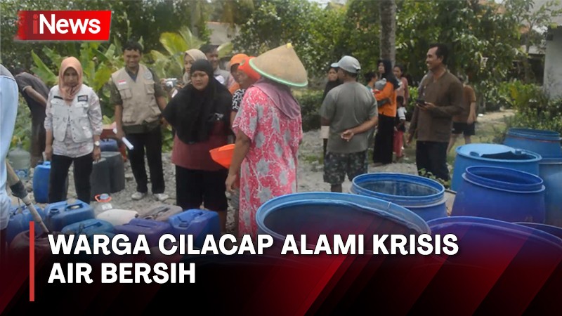 Kekeringan Landa Cilacap, 29.000 Warga Krisis Air Bersih