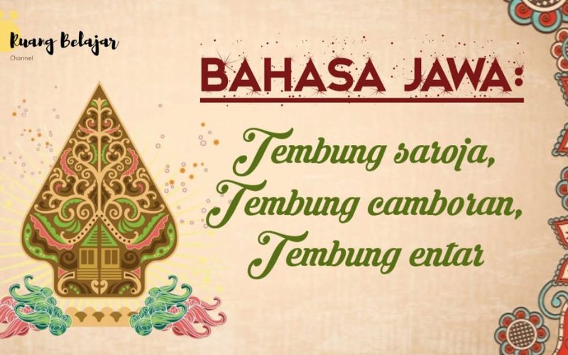 Tembung Kriya Yaiku? Ini Penjelasan dan Contohnya