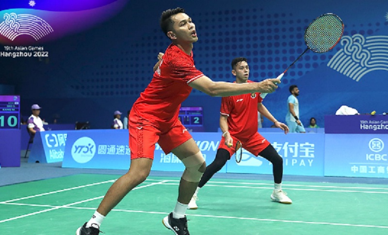 Hasil Asian Games 2022: Fajar/Rian Tumbang, Indonesia Vs Korsel Sama Kuat