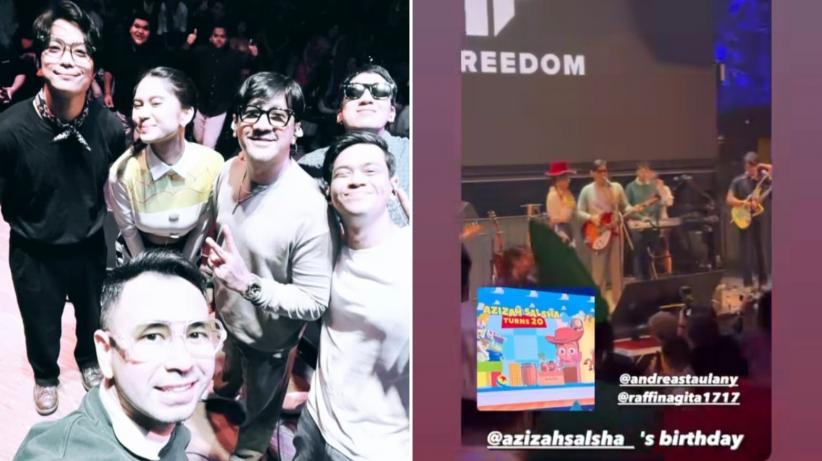 Terungkap, Ini Alasan Azizah Salsha Undang Band Raffi Ahmad di Pesta Ulang Tahun Ke-20