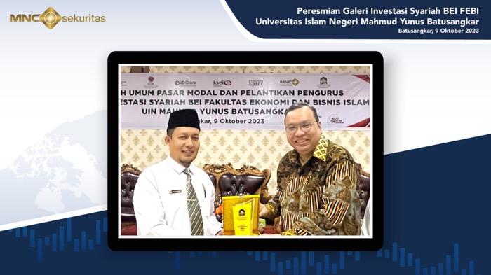 MNC Sekuritas Resmikan Galeri Investasi Syariah BEI UIN Mahmud Yunus Batusangkar untuk Perluas ...