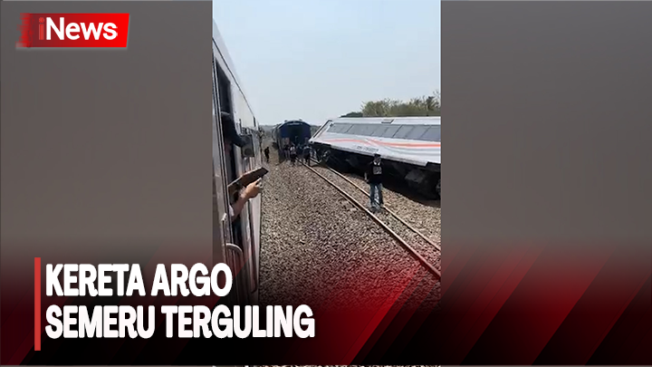 Kereta Argo Semeru Anjlok di Kulonprogo, PT KAI Minta Maaf Layanan Terganggu