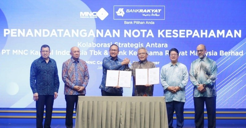 MNC Kapital dan Bank Rakyat Malaysia Kerja Sama Tingkatkan Layanan Transaksi Perbankan bagi TKI