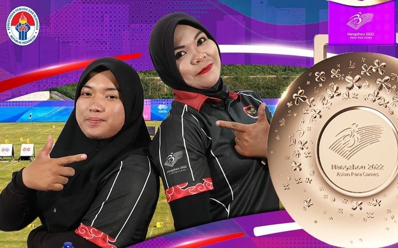 Hasil Para-Panahan Asian Para Games 2022: Wahyu Retno Wulandari/Mahda Aulia Sabet Medali Perunggu