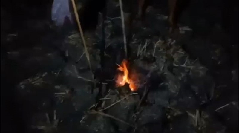 Viral Semburan Gas di Area Persawahan Dekat Api Abadi Mrapen Gemparkan Warga Grobogan