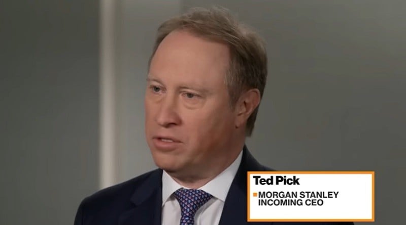 Baru Terpilih Jadi Ceo Morgan Stanley Ted Pick Diberi Bonus Rp31821 Miliar