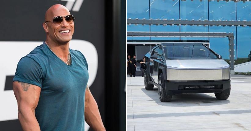 Unik, The Rock Dikenal Penggemar Pikap tapi Tidak Tahu Tesla Cybertruck