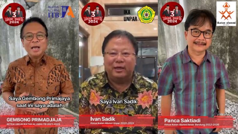 Ketua Ikatan Alumni Sejumlah Kampus di Bandung Dukung Ganjar-Mahfud di Pilpres 2024