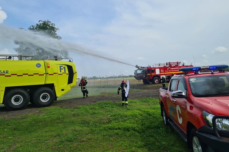 Angkasa Pura I Gelar Latihan PKD di Bandara Internasional Sultan Hasanuddin