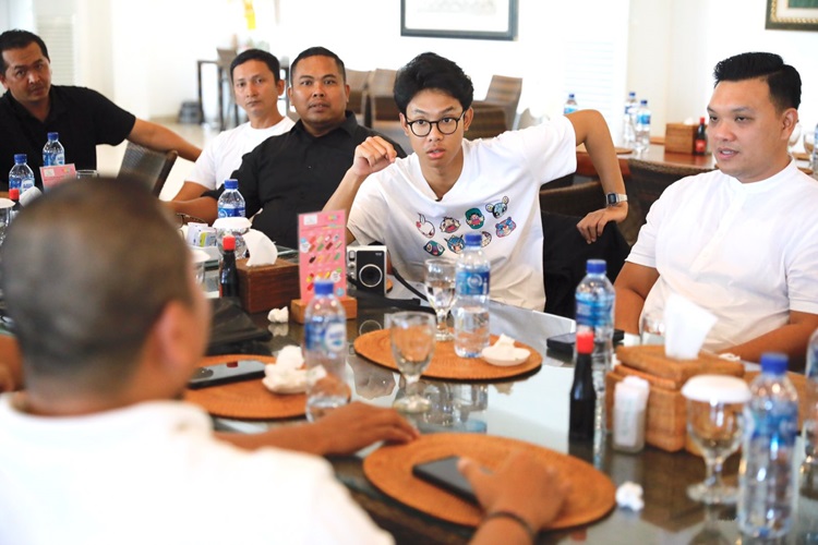 Alam Ganjar Bertemu Pengusaha Lokal Bali, Ini yang Dibahas