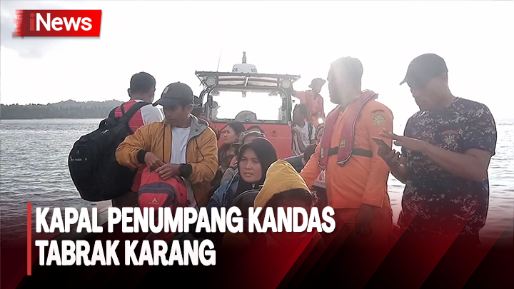 KMP Agung Samudra Kandas di Selat Bali, Puluhan Penumpang dan ABK Dievakuasi