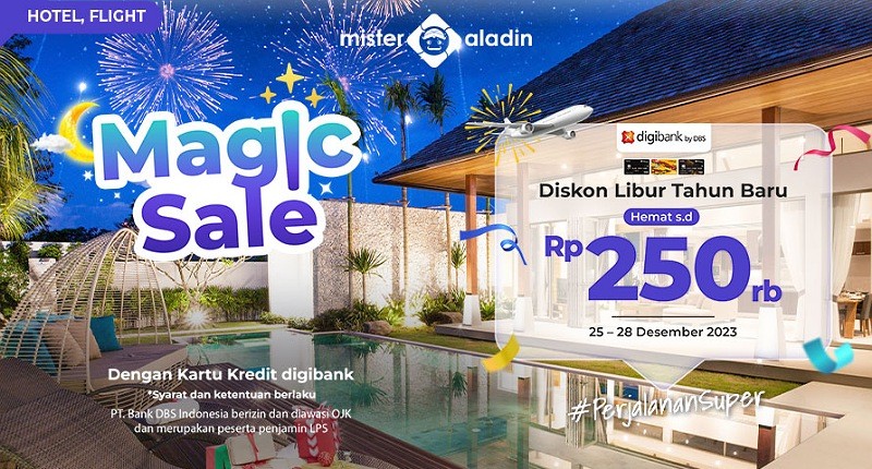 Staycation Simple bersama Mister Aladin