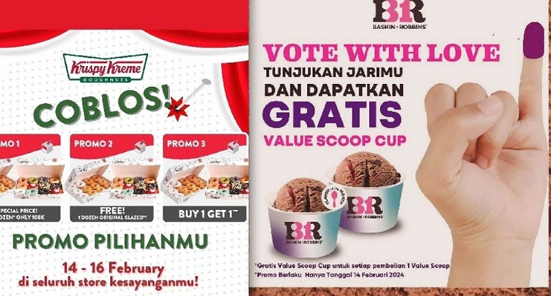 5 Promo Pemilu 2024 di Restoran usai Nyoblos, Asyik Ada Diskon Donat ...