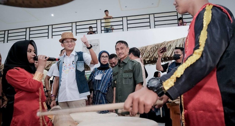 Sandiaga Uno Upayakan Gorontalo Masuk Jaringan Kota Kreatif UNESCO