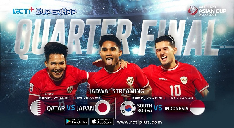 Link Live Streaming Timnas Indonesia Vs Korsel Perempat Final Piala