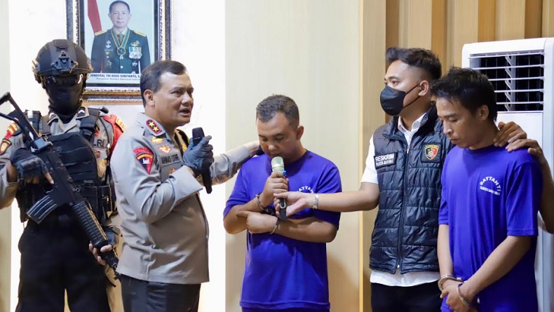 Polisi Tangkap 2 Pemasok Senpi Rakitan Ke Penembak Mati Juru Parkir