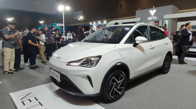 Buka Selubung di PEVS 2024, Mobil Listrik Neta V-II Dijual Rp200 Jutaan