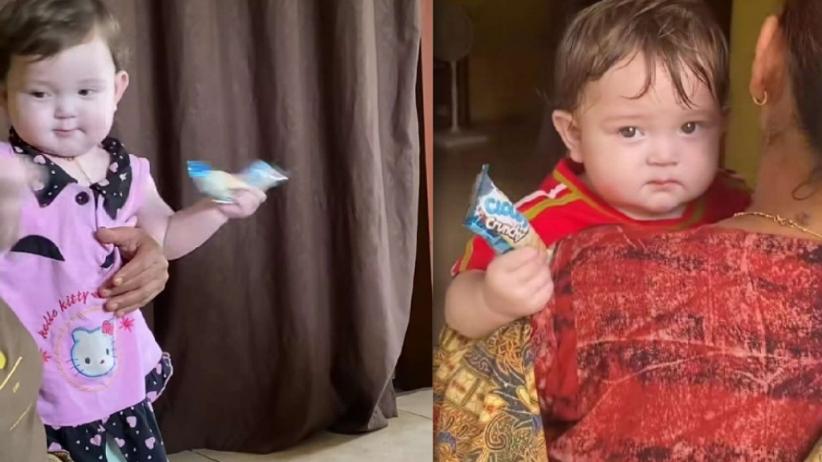 Viral Balita Berparas Bule padahal Ibu dan Bapak Orang Minang Asli, Netizen: Gemoyy!