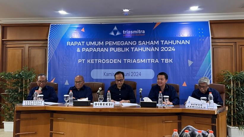 Naik 33 Persen, Ketrosden Triasmitra Kantongi Pendapatan Rp117 Miliar di Kuartal I 2024