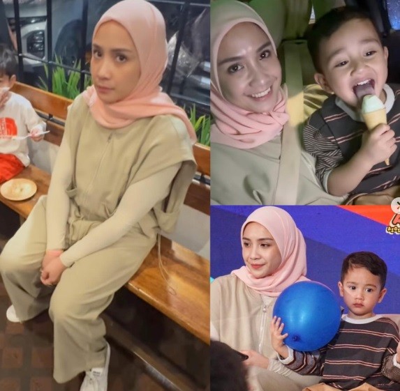 5 Gaya Nagita Slavina Tampil dengan Hijab usai Ibadah Haji, Disebut Adem hingga Aura Terpancar