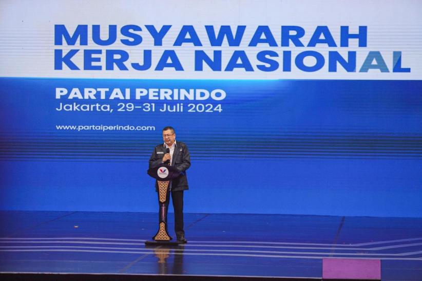 HT Resmi Buka Mukernas Partai Perindo 2024 HT Resmi Buka Mukernas Partai Perindo 2024