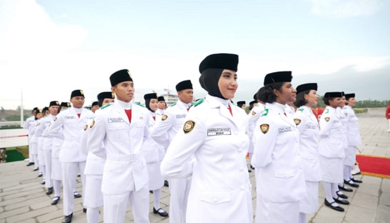 Profil Paskibraka Tim Nusantara Baru dan Indonesia Maju saat Upacara HUT ke-79 RI di IKN