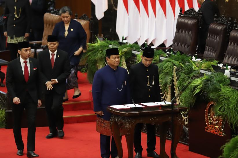 Ucap Sumpah, Prabowo-Gibran Resmi Presiden dan Wapres RI 2024-2029