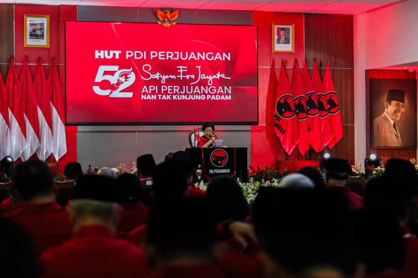Pidato Politik Megawati Soekarnoputri saat HUT ke-52 PDIP Pidato Politik Megawati Soekarnoputri saat HUT ke-52 PDIP
