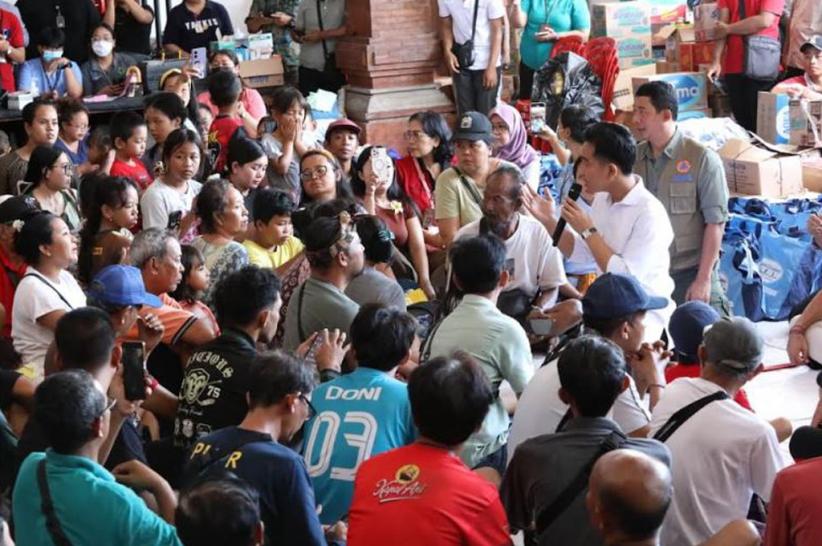 Wapres Gibran Tinjau Pascabanjir Bali, Pastikan Pemerintah Hadir untuk Warga